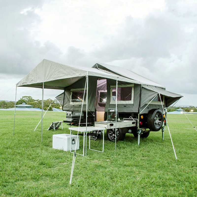 China Manufacturer for Trailer Tent - Hard floor Camper trailer tent ...
